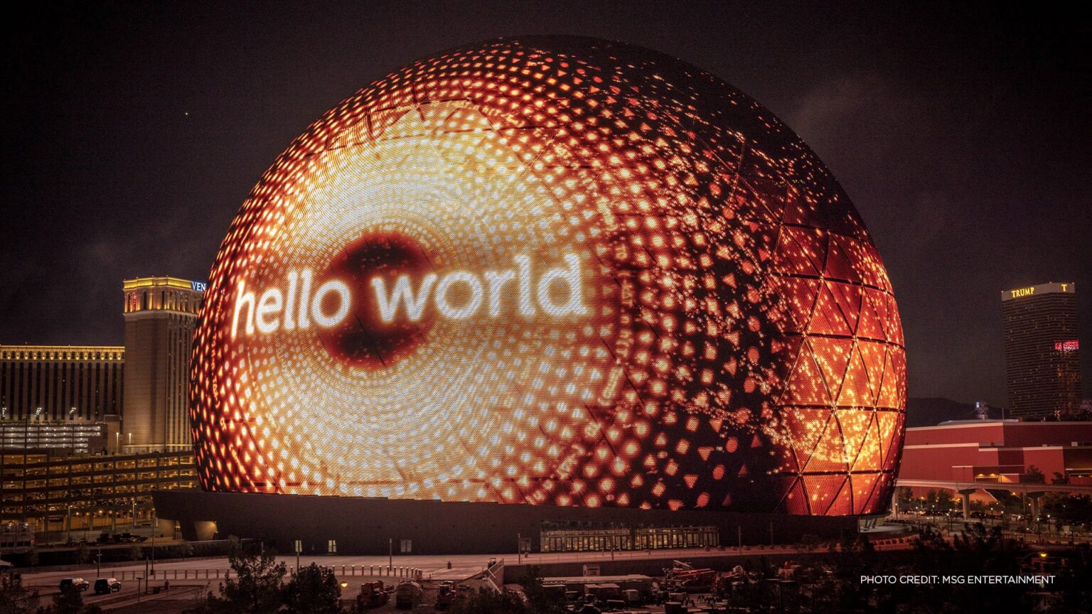 SPHERE ILLUMINATES ENTIRE EXTERIOR FOR THE FIRST TIME - SACO ...